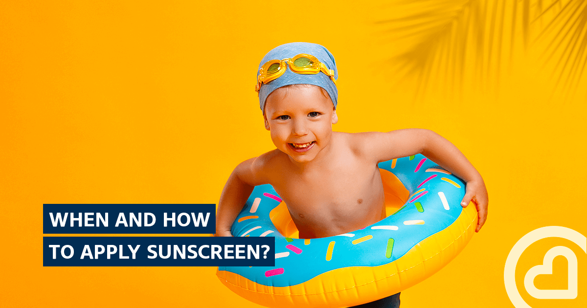 When and how to apply sunscreen? – – Familiprix