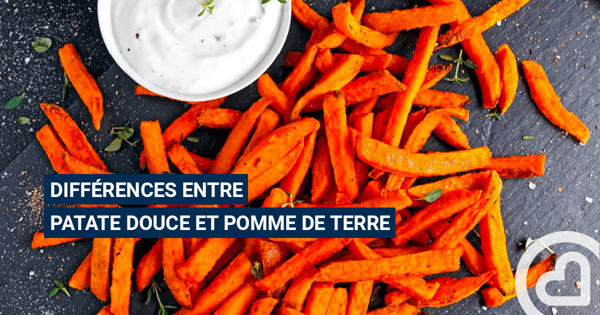 Différences entre patate douce et pomme de terre – Familiprix