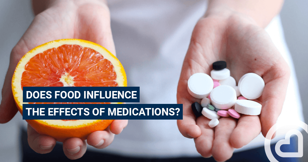 Does food influence the effects of medications? – – Familiprix