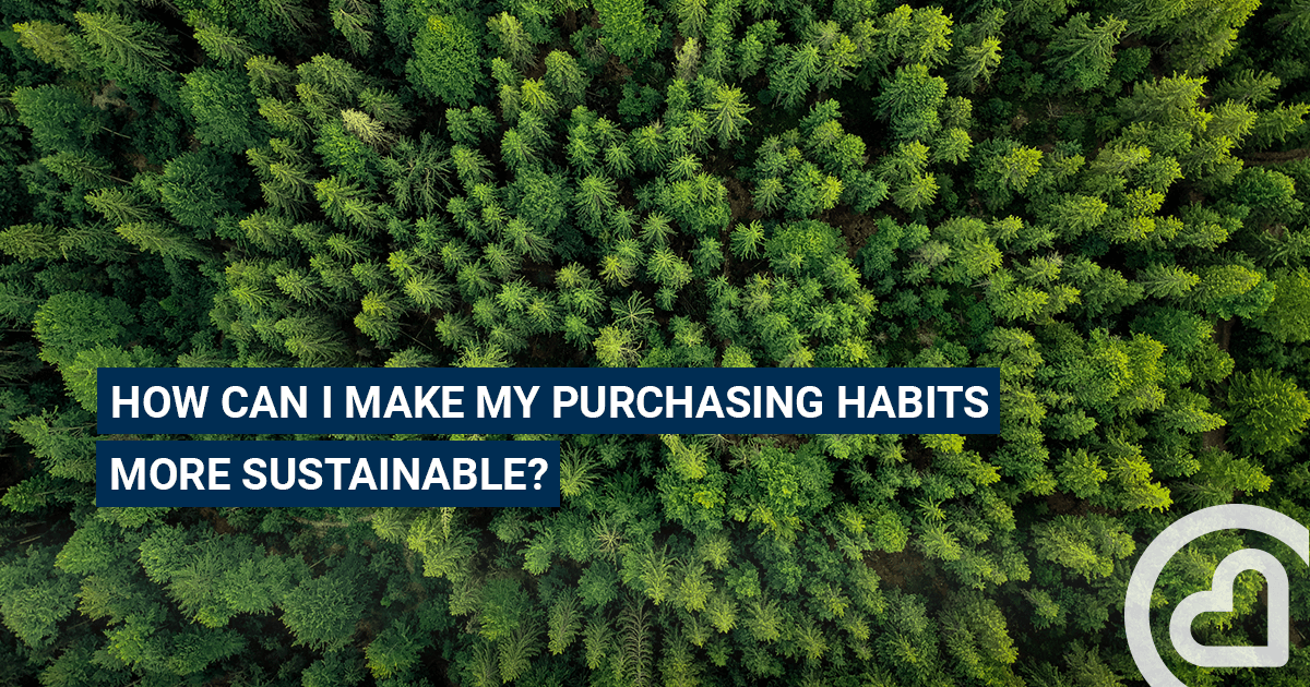How can I make my purchasing habits more sustainable? – – Familiprix