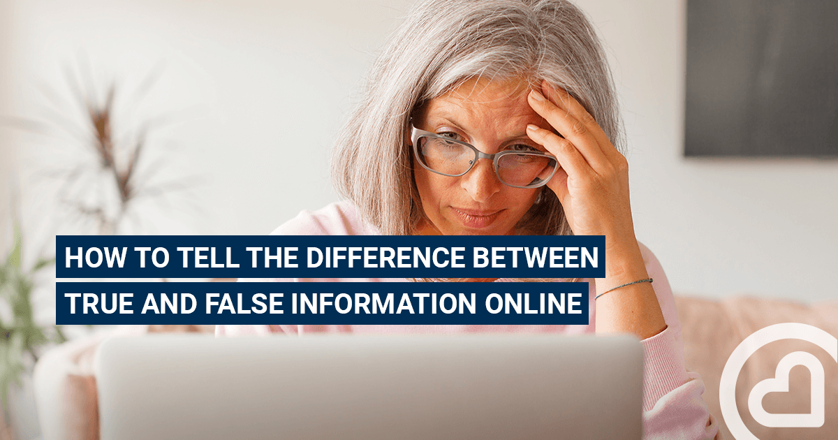 How to tell the difference between true and false information online ...