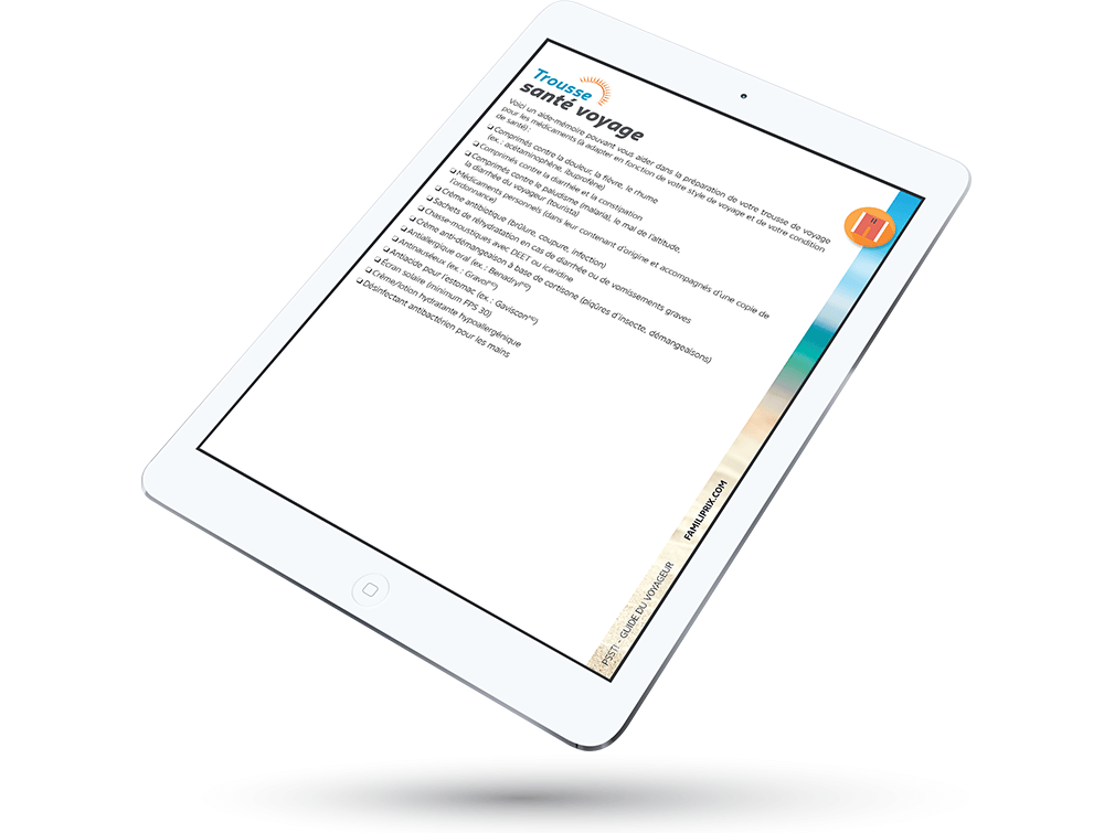 Votre destination santé voyage – Familiprix